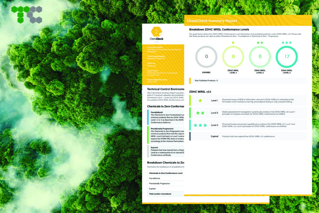 共築綠色未來 | 科控獲得ZDHC MRSL Level 3符合性認證 - D&A